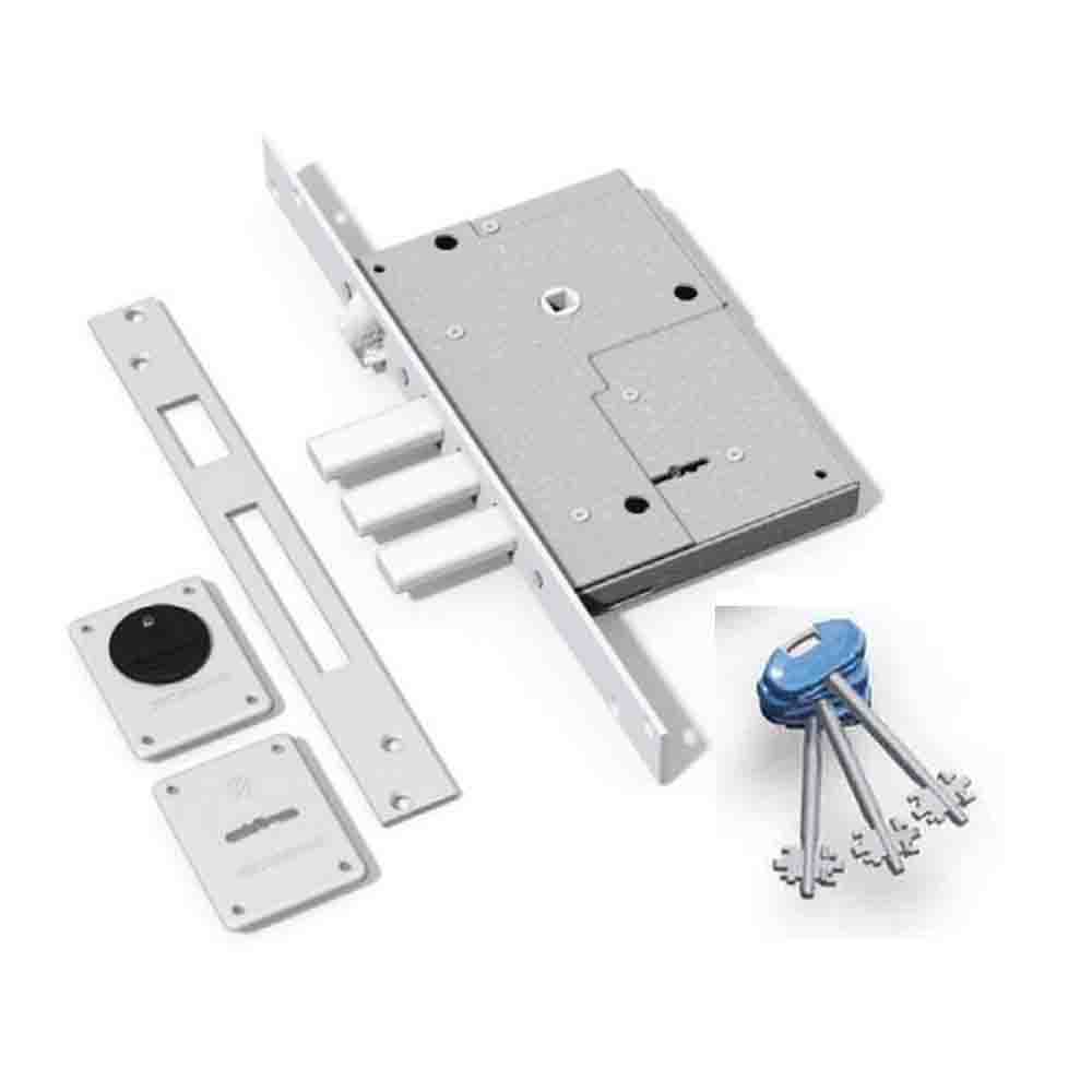 Брава касова Securemme 2021 85/60 3 къси ключа - locks.bg